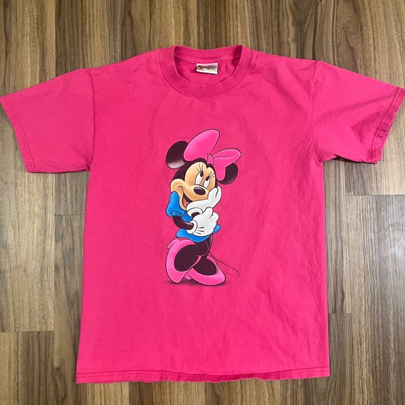 Disney | Shirts | Vintage Disney Minnie Mouse Tshirt Small 9sy2k | Poshmark